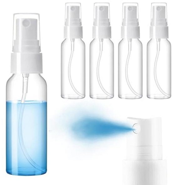 Lege Spuitfles 20ml - Transparante Kunststof, Draagbaar en Navulbaar ...