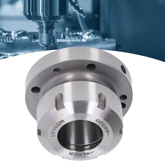 Collet 7 Holes Carbon Steel Compact Replacement voor CNC Milling ...