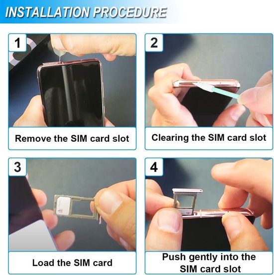 Dual SIM-kaart houder - Vervanging - Rubberen afdichting - Reparatie ...
