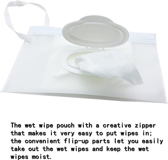 Draagbare Dispenser voor Nat Doekjes - Herbruikbare Luiertas en Reistas ...
