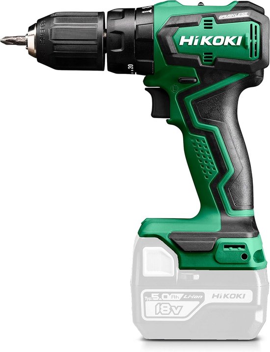 Draaibank Schroefmachine 18V Borstelloos 55 Nm Inclusief LED en ...