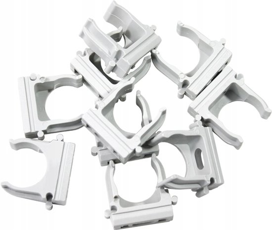 PVC Buisklem 20mm Open Wit - 1 Stuk | bol