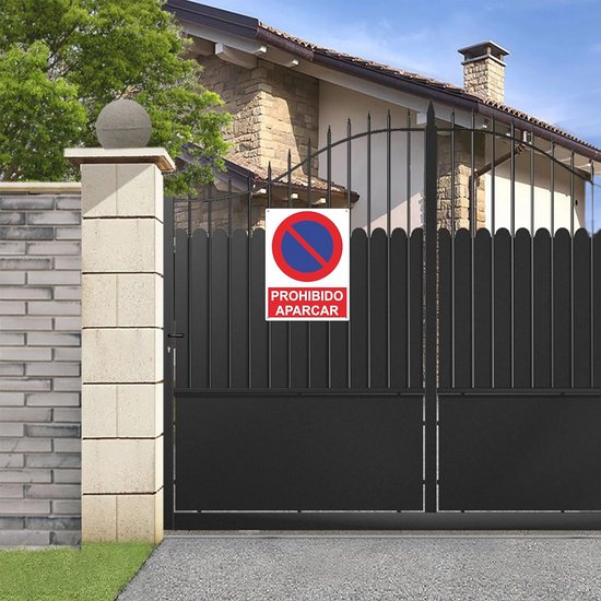 Verbodsbord parkeren - Aluminium 20 x 30 cm | bol