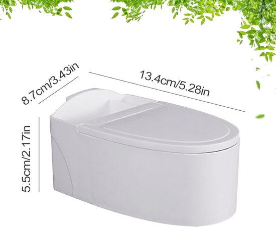 1 stuk - Wandgemonteerd vogeltoilet - Sticky Cage Feeder ...