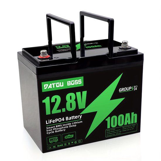 Lithium Accu 12V 100Ah – Lifepo4 Accu – Deep Cycle Batterij – Li-Ion ...