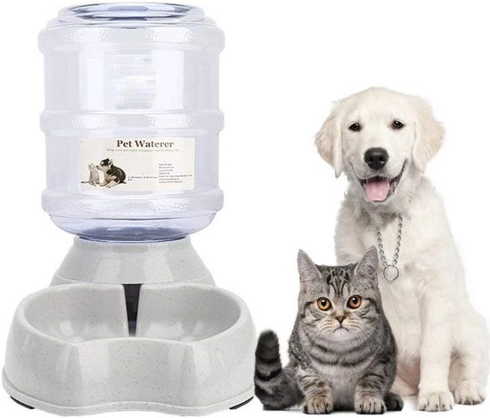Automatische Drinkfontein voor Hond en Kat met Groot Reservoir (3.8L) | bol