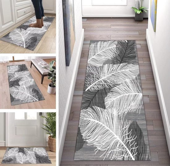 Trapmat Gang Tapijtloper op Maat Grijze 3D Design Vloerbedekking | bol