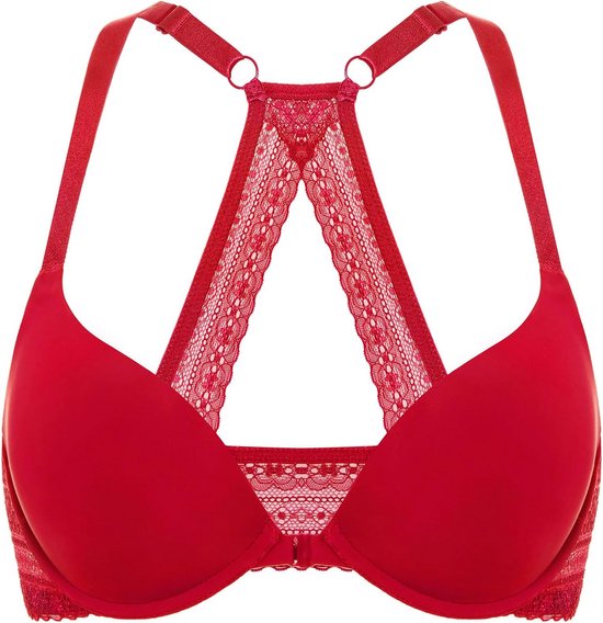 Push-up BH met Voorsluiting en Beugel voor Dames - Zachte T-shirt Bh ...