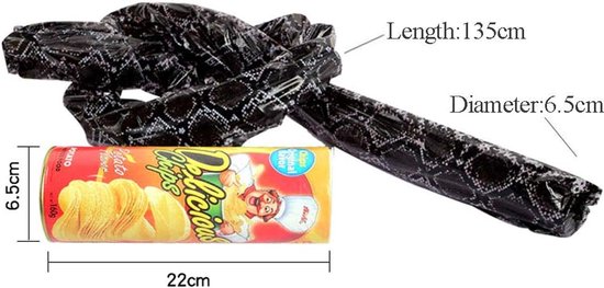Pop Up Chips - Grappige aardappelchips doos met verrassende slang ...