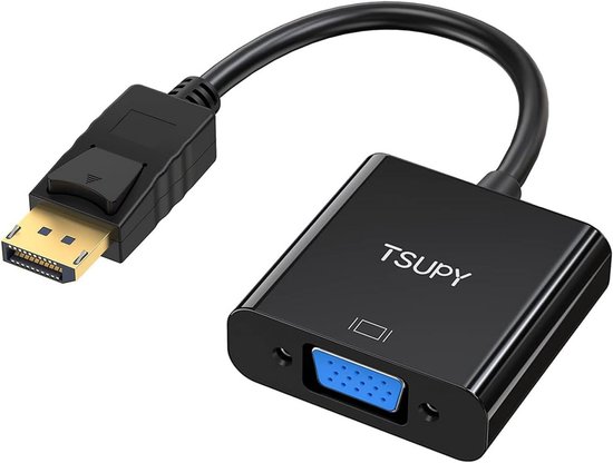 DisplayPort naar VGA Adapter 1080P met Vergulde Aansluiting - Converter ...