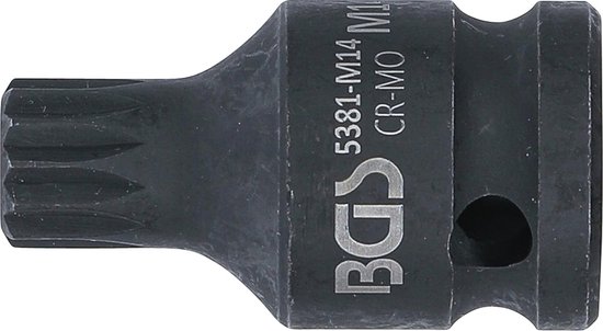 Kracht Dopsleutelbit 12,5 mm (1/2") veeltand voor XZN M18 | bol