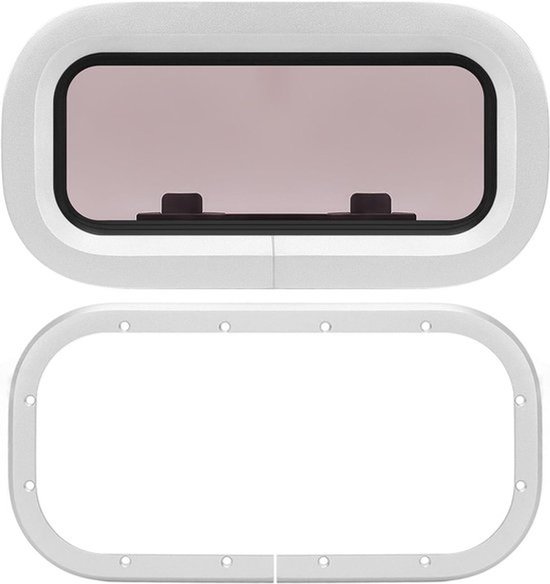 KARZO - Waterdichte Aluminium Boot Patrijspoort Venster Vierkant - UV ...