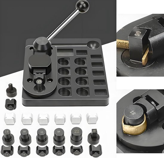 Ringbuiger Set met Instelbare Matrijzen en Verwisselbare Gereedschappen ...
