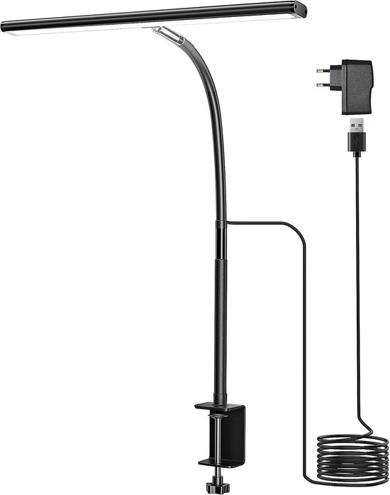 YONO Bureaulamp met Klem - Monitor Lamp - LED Bureau Lamp - Verlichting ...