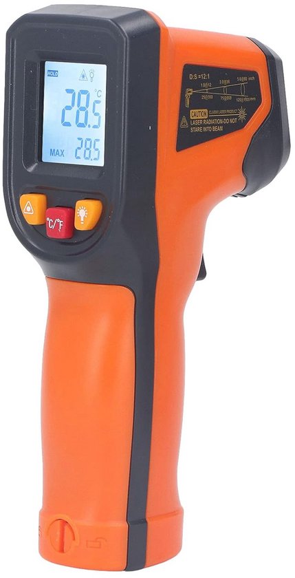 Infrarood Keuken Meetinstrument - Digitale Temperatuurmeter voor BBQ en ...
