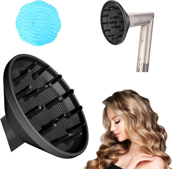 Universele Föhnopzetstuk voor Krullend en Golvend Haar | bol