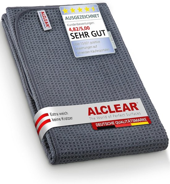 XXL Microvezeldoek voor Auto, Premium Absorberend en Krasvrij, 80 x 55 ...