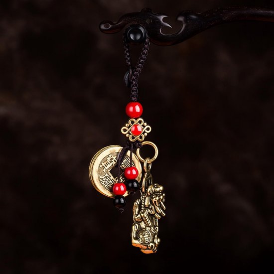 Maneki Neko Sleutelhanger - Geluksbrenger voor Feng Shui | bol