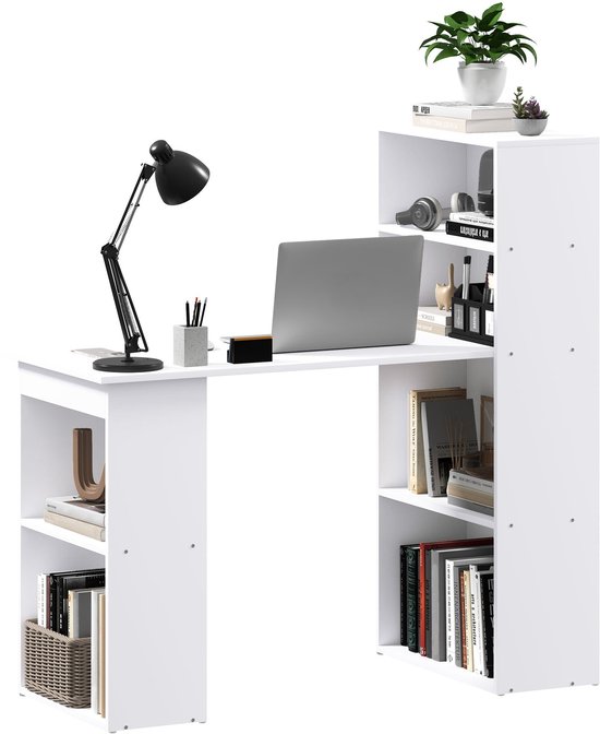 Bureau – Bureautafel – Computertafel – Werktafel – Schrijftafel – Wit ...
