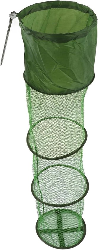 Opvouwbaar Drijvend Nylon Visnet voor Vissen aan Dok of Kajak ...