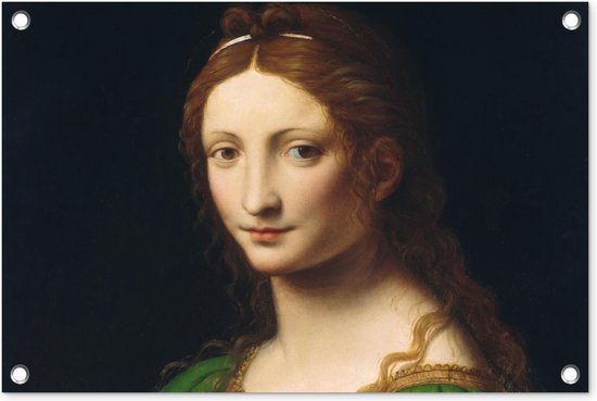Tuindecoratie Maria Magdalena - Leonardo da Vinci - 60x40 cm ...