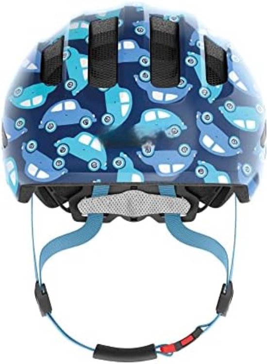Fietshelm kind - ‎33,5 x 25 x 19,5 cm - Blauwe auto | bol