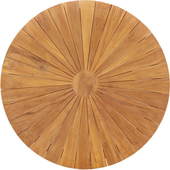 Tuintafel Sun Rond teak 130 cm | bol