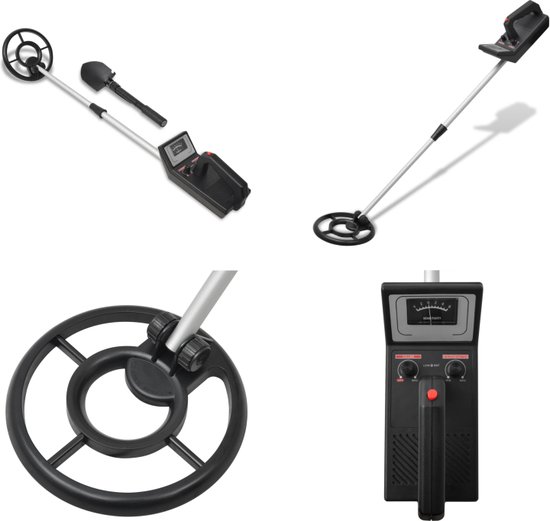 vidaXL Metaaldetector met schep 160 cm - Metaaldetector Met Schep ...