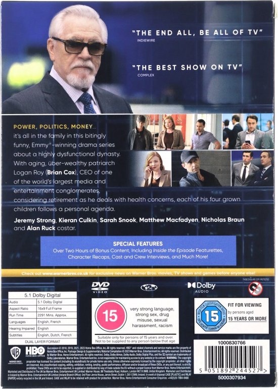 Succession [DVD] (Dvd), J. Smith-Cameron | Dvd's | bol
