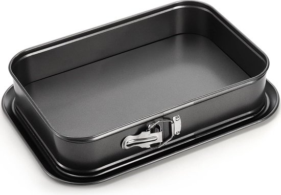 Springvorm Cheesecakevorm met antiaanbaklaag Grote rechthoekige ...