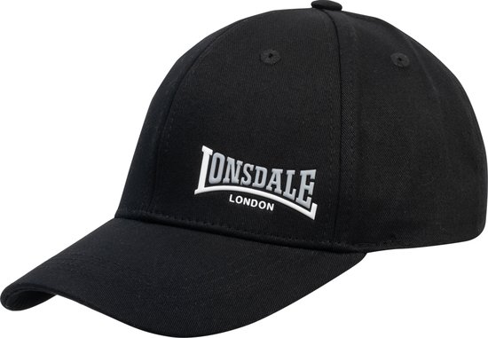 Lonsdale Cap Enville Kappe Black/White/Ash | bol