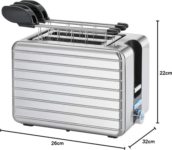 Broodrooster met Tostiklemmen - Broodroosters met Klemmen - 2 Extra ...