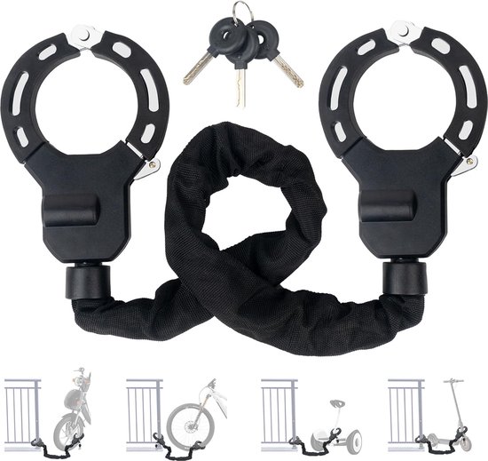 E-step-slot, slot voor e-scooter en step, zeer veilig kabelslot ...