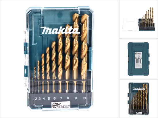Makita D-72849 Spiraalboorset 1 stuk(s) | bol