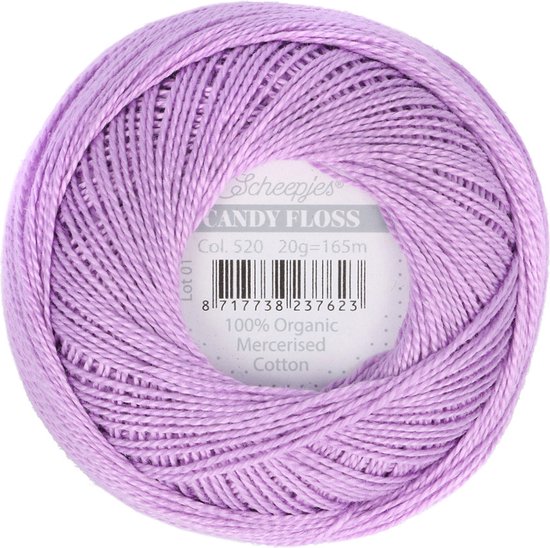 Scheepjes Candy Floss - 520 Lavender | bol