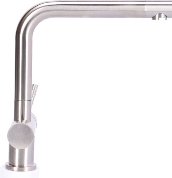 STAHL Keukenkraan massief RVS - RVS | bol