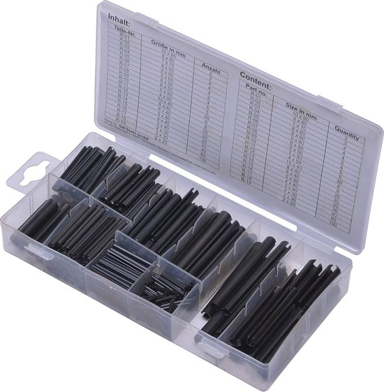 SW-Stahl S8054 holle splitpennen/veerpennen assortiment / metrisch ...