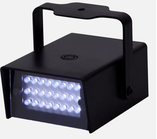 LED Stroboscoop 12W - DJ - Feest - Rookmachine Effecten - Lichtshow ...