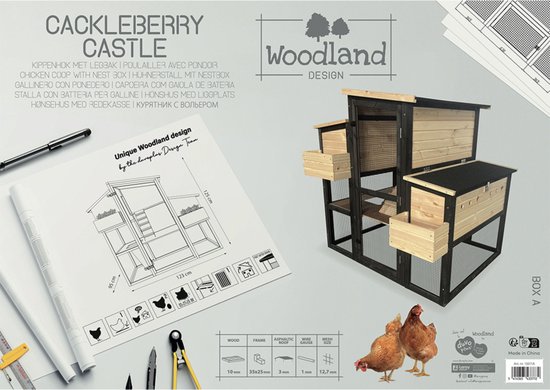Woodland design kippenhok Cackleberry | bol