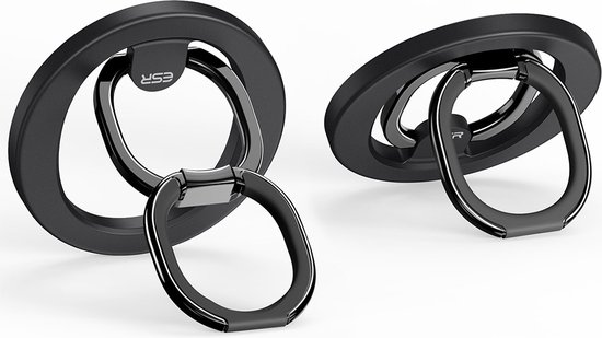 ESR HaloLock Ring Telefoon Ring / MagSafe Standaard - Zwart | bol