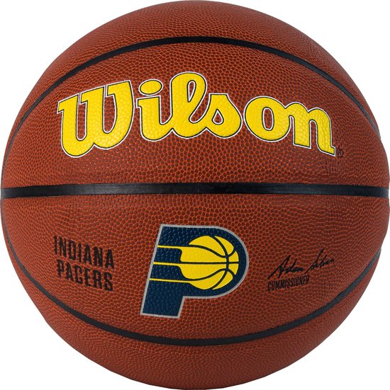 Wilson NBA Team Alliance Indiana Pacers - basketbal - geel | bol