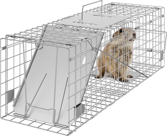 Marter Trap 610x203x203mm Live Trap Gegalvaniseerde ijzerdraad ...