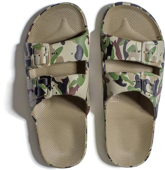 Freedom Moses Slippers Army Slides Groen Maat:36/37 | bol.com