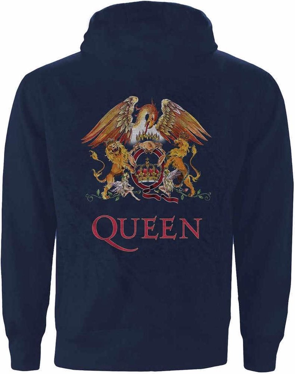 Queen Vest met capuchon -2XL- Classic Crest Blauw | bol.com