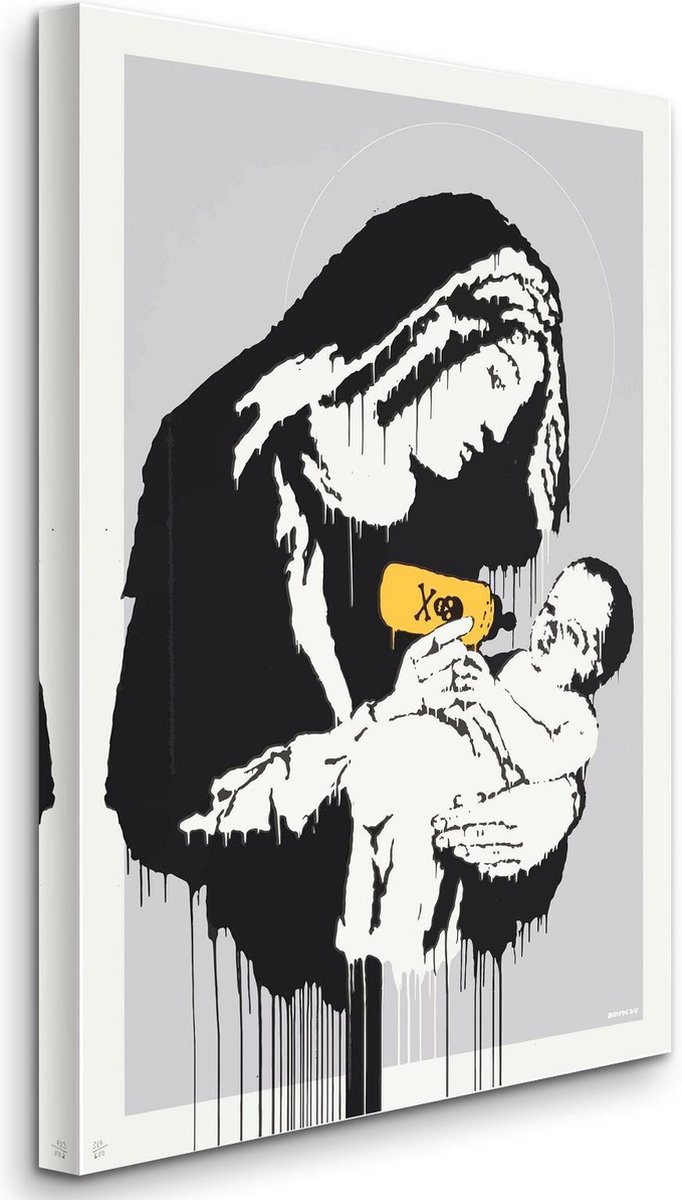 BANKSY Toxic Mary Canvas Print | bol.com