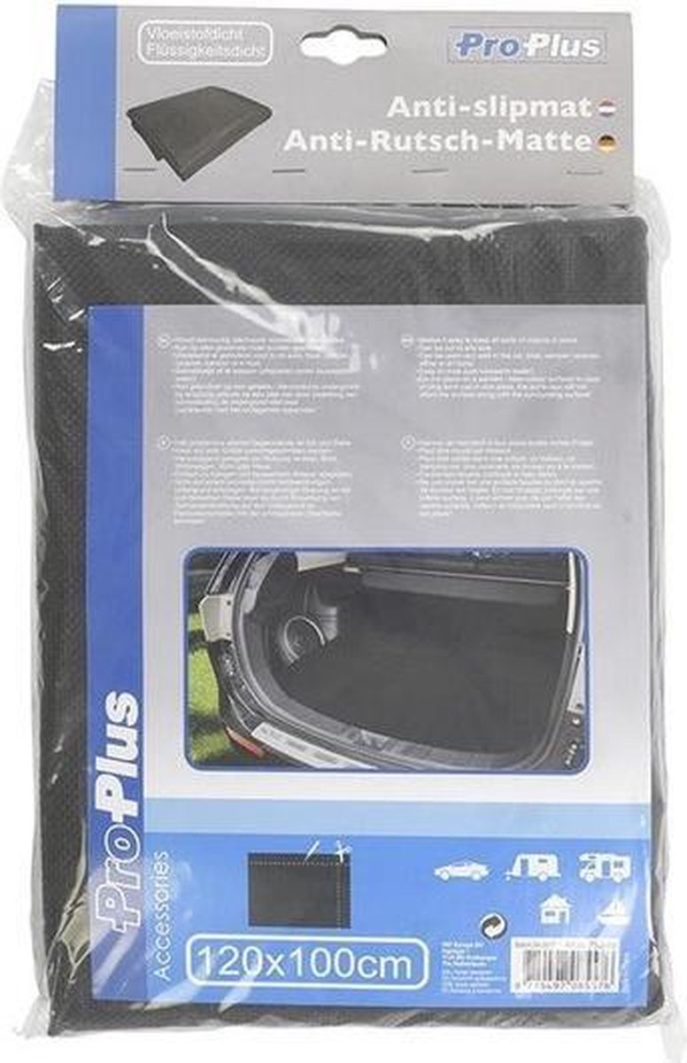 Auto kofferbak antislipmat 120 x 100 cm - Auto/boot/caravan/camper ...