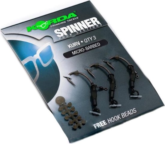 Korda Spinner Hook Sections Kurv - Maat 4 - 3 Stuks | bol
