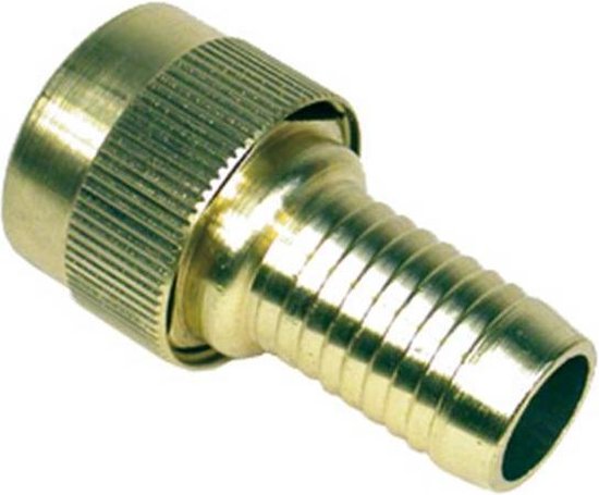 Talen Tools - Snelkoppeling - Groot Debiet - ø 18-23 mm - Met slangtule - Messing | bol.com