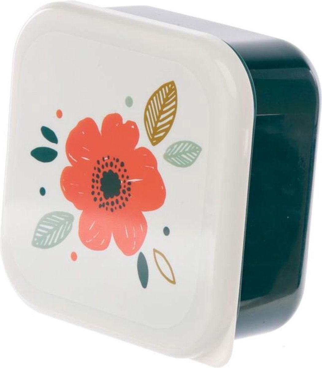 Brooddoos rozen set van 3 - Puckator | bol.com