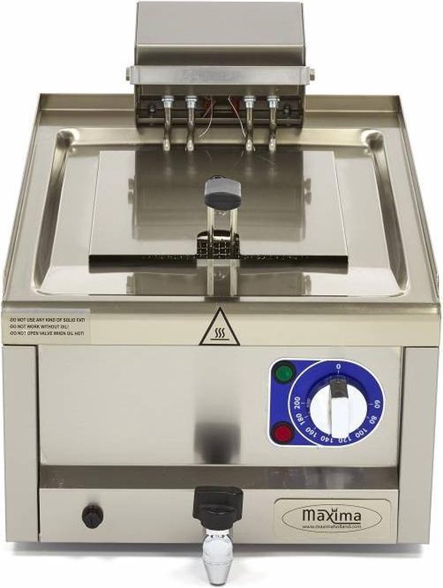 Professionele Horeca Friteuse 1 x 10L - Elektrisch - 40 x 67 cm met ...